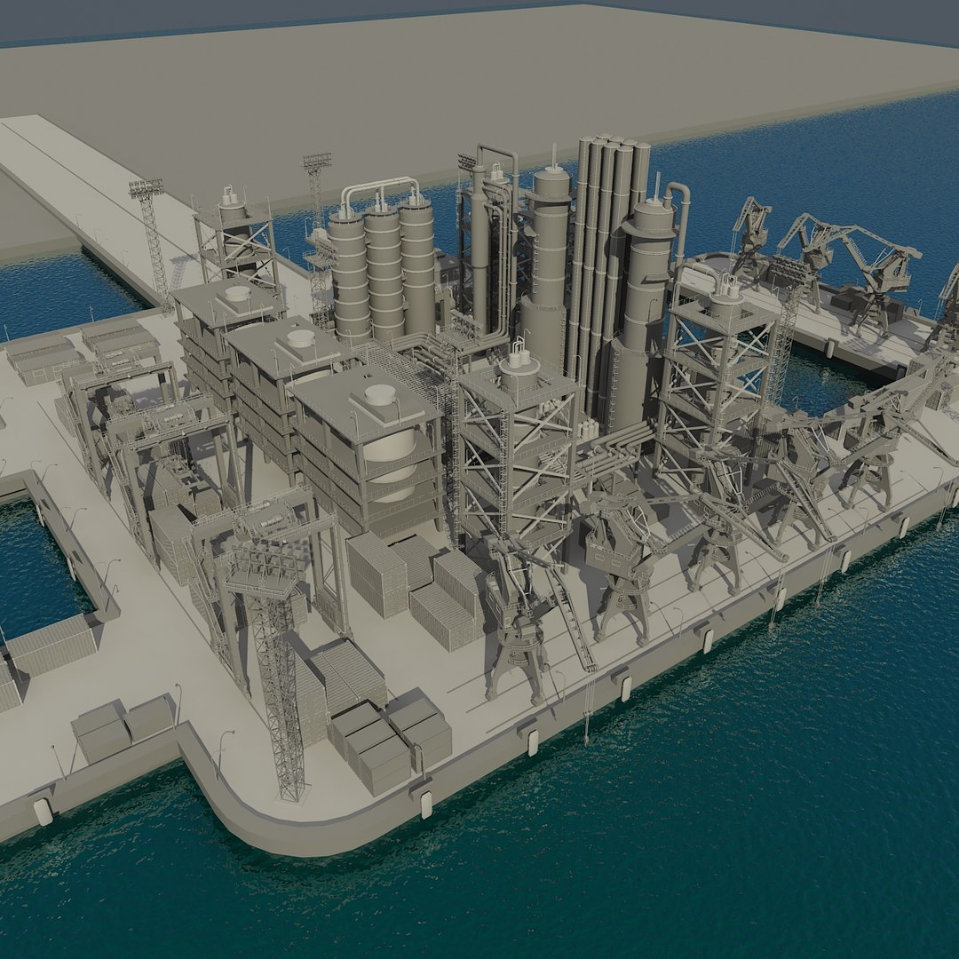 Industrial Port Plant Max