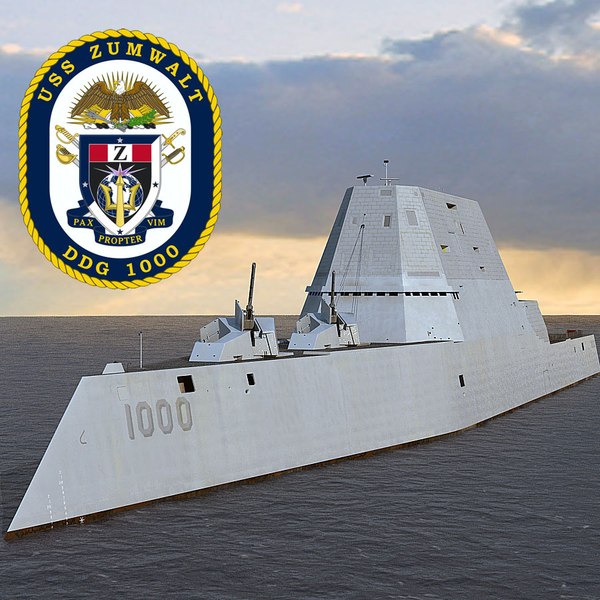 3D Zumwalt Models | TurboSquid