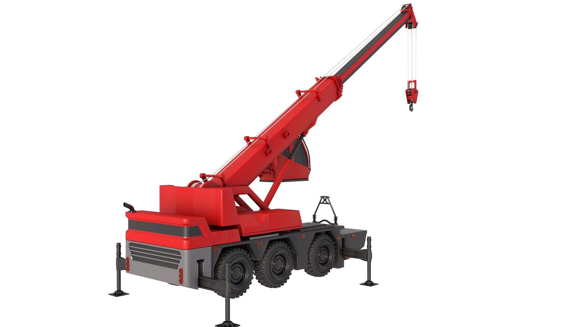 Mobile Crane 3D Model - TurboSquid 2034120