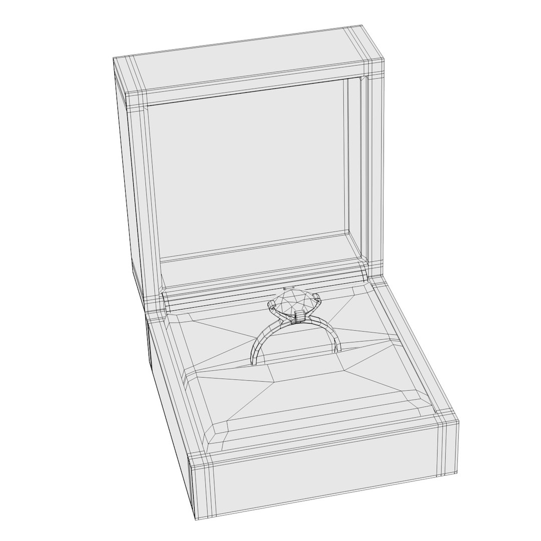 3d Model Ring Box