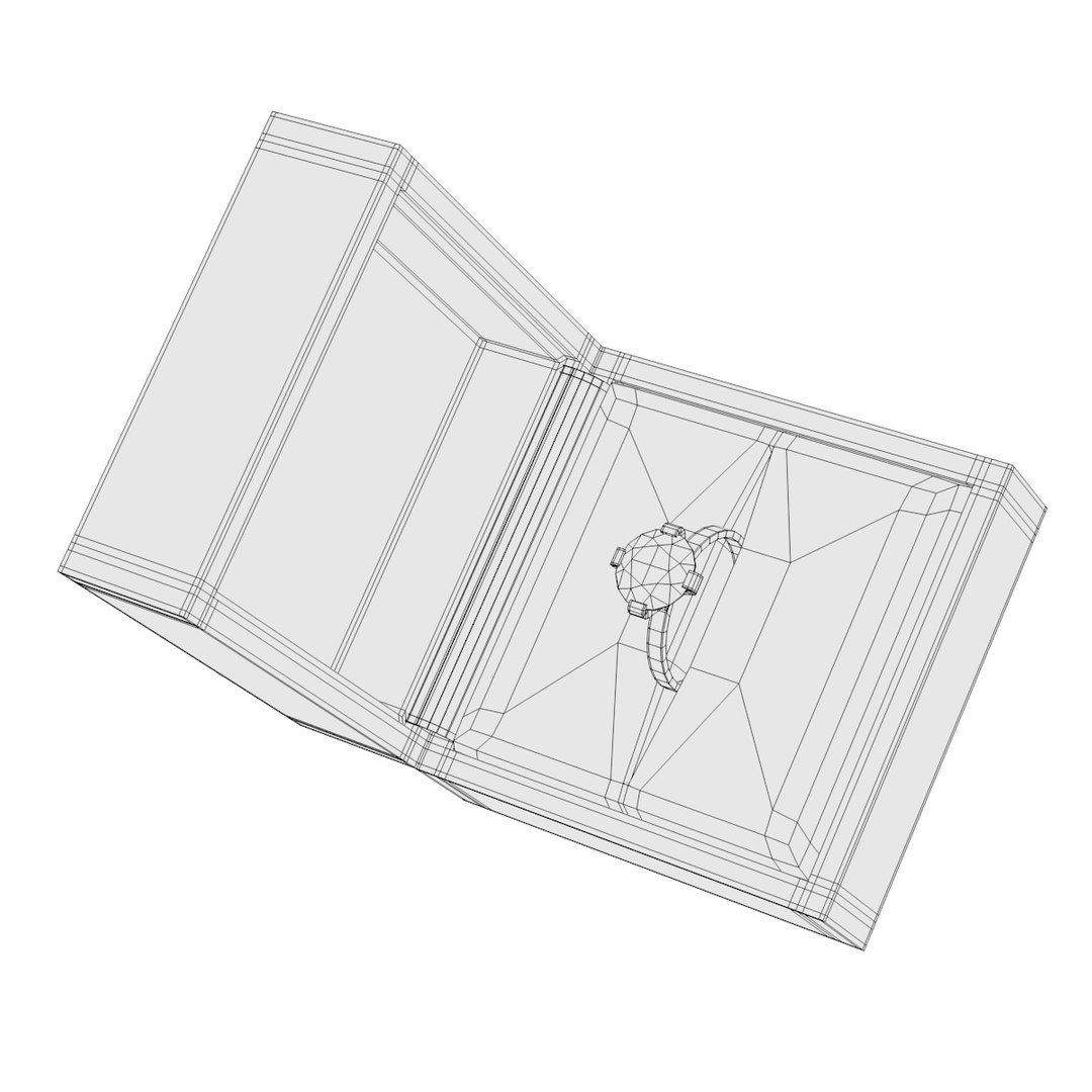3d Model Ring Box