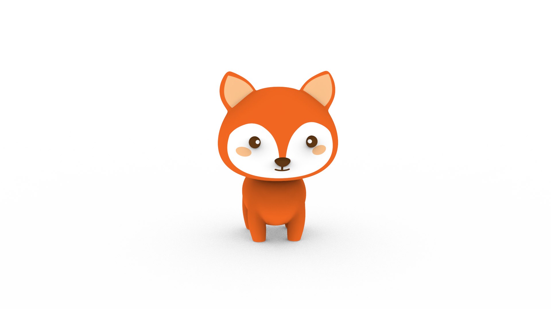 Cartoon Fox V001 Character 3D Model - TurboSquid 2098535