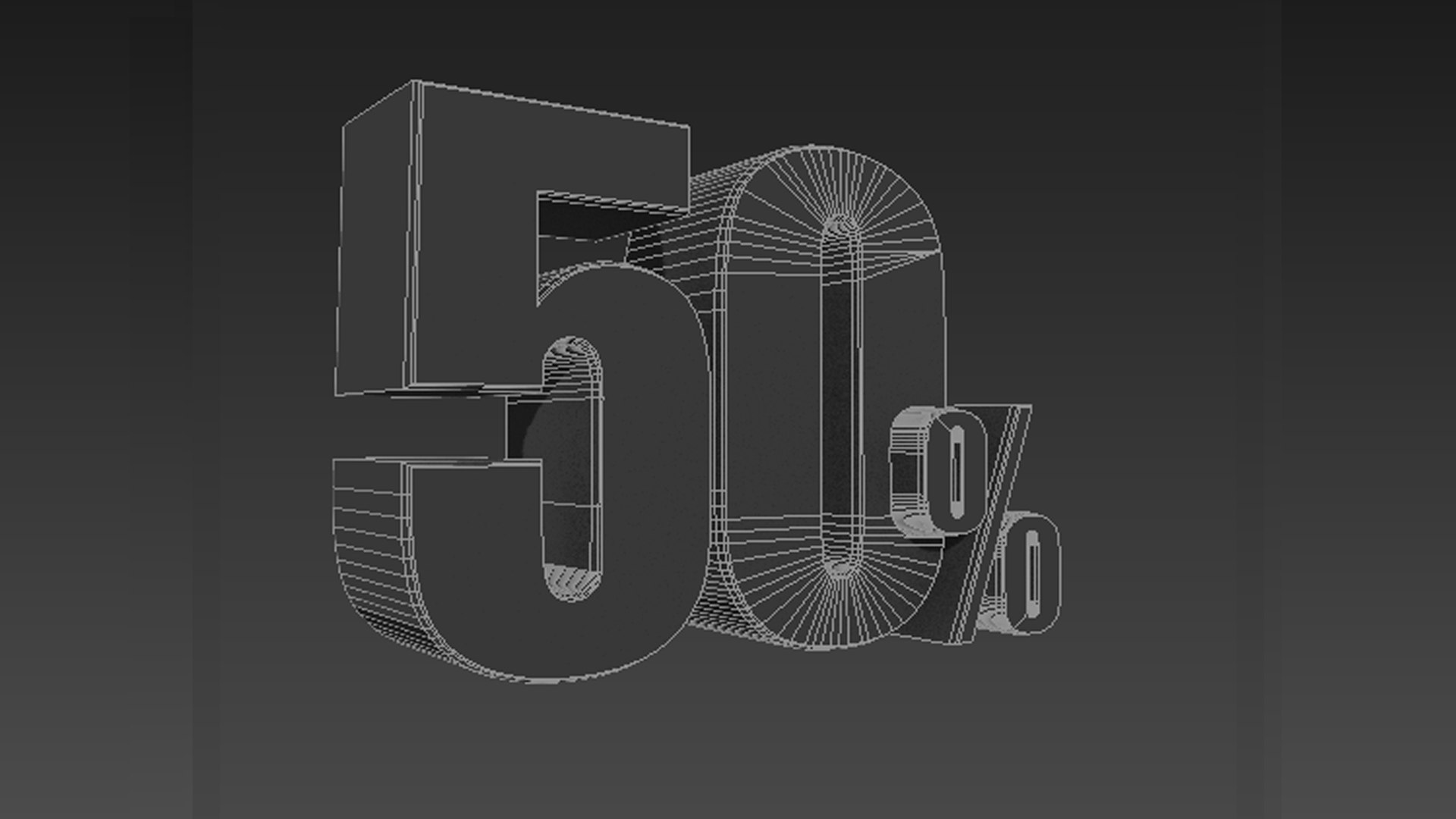 50 Percent 3D Model - TurboSquid 1819266