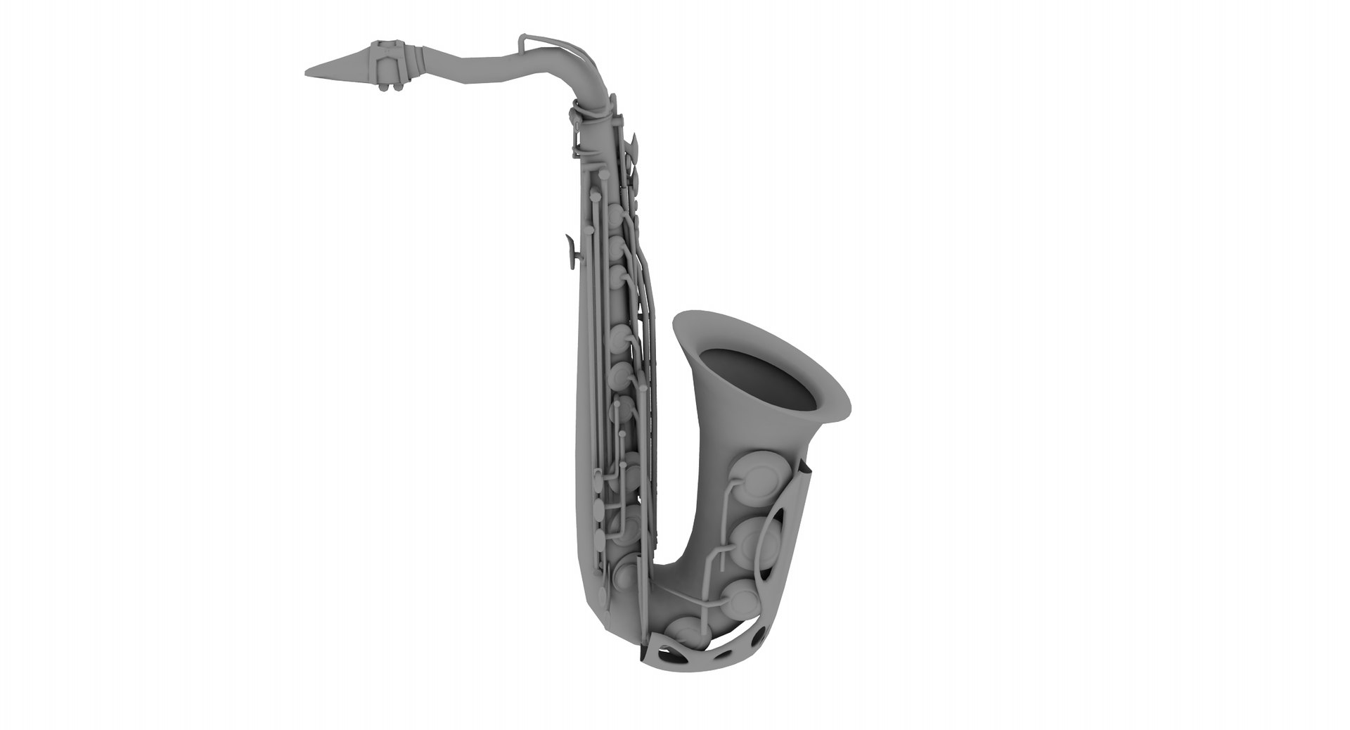 Saxophone Instruments 3D Model - TurboSquid 1168662