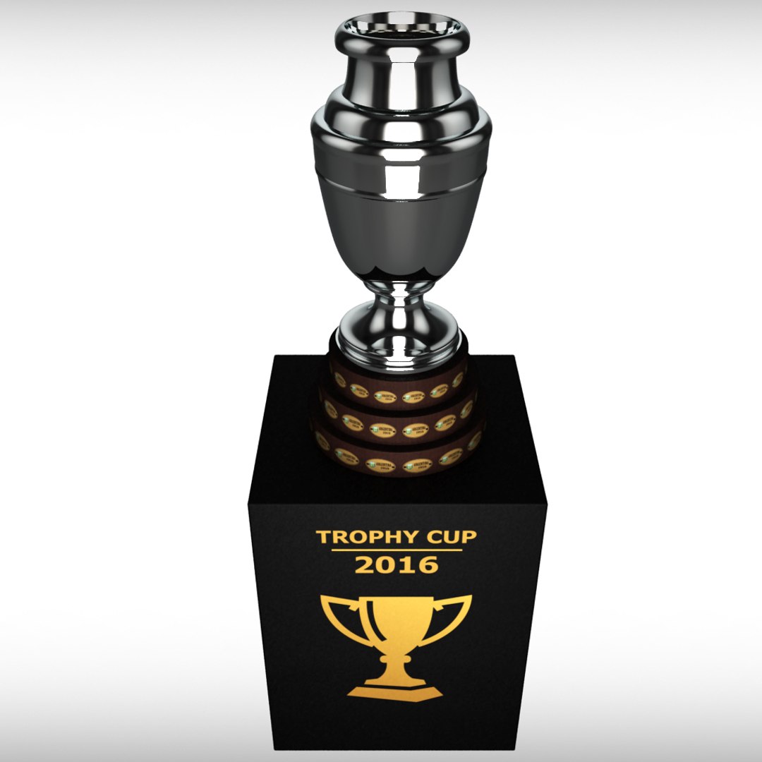 3d Copa America Cup Trophy Model