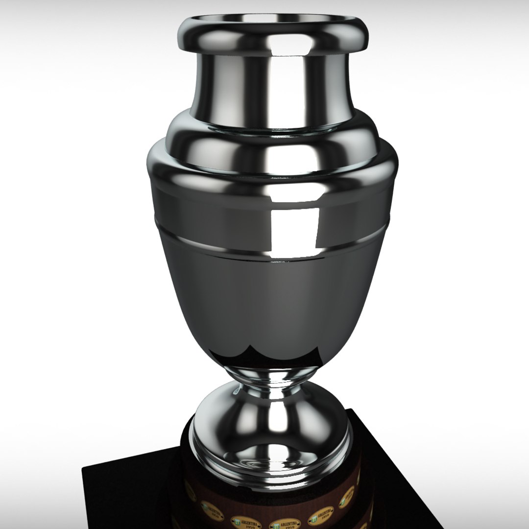 3d Copa America Cup Trophy Model