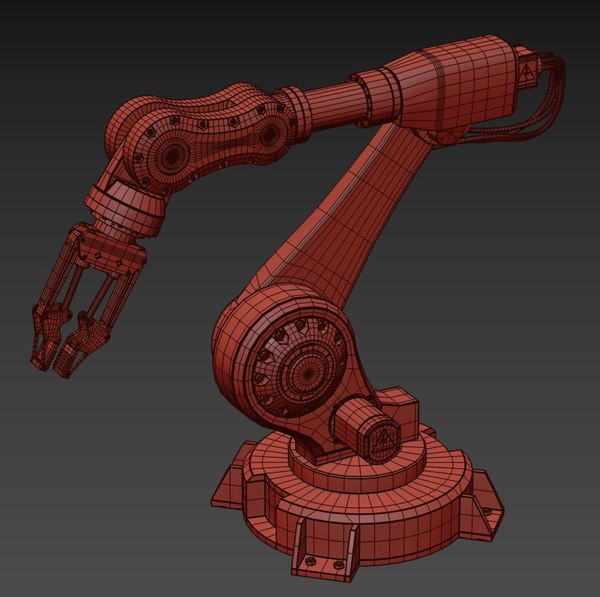 3D модель робот-манипулятор - TurboSquid 1656748