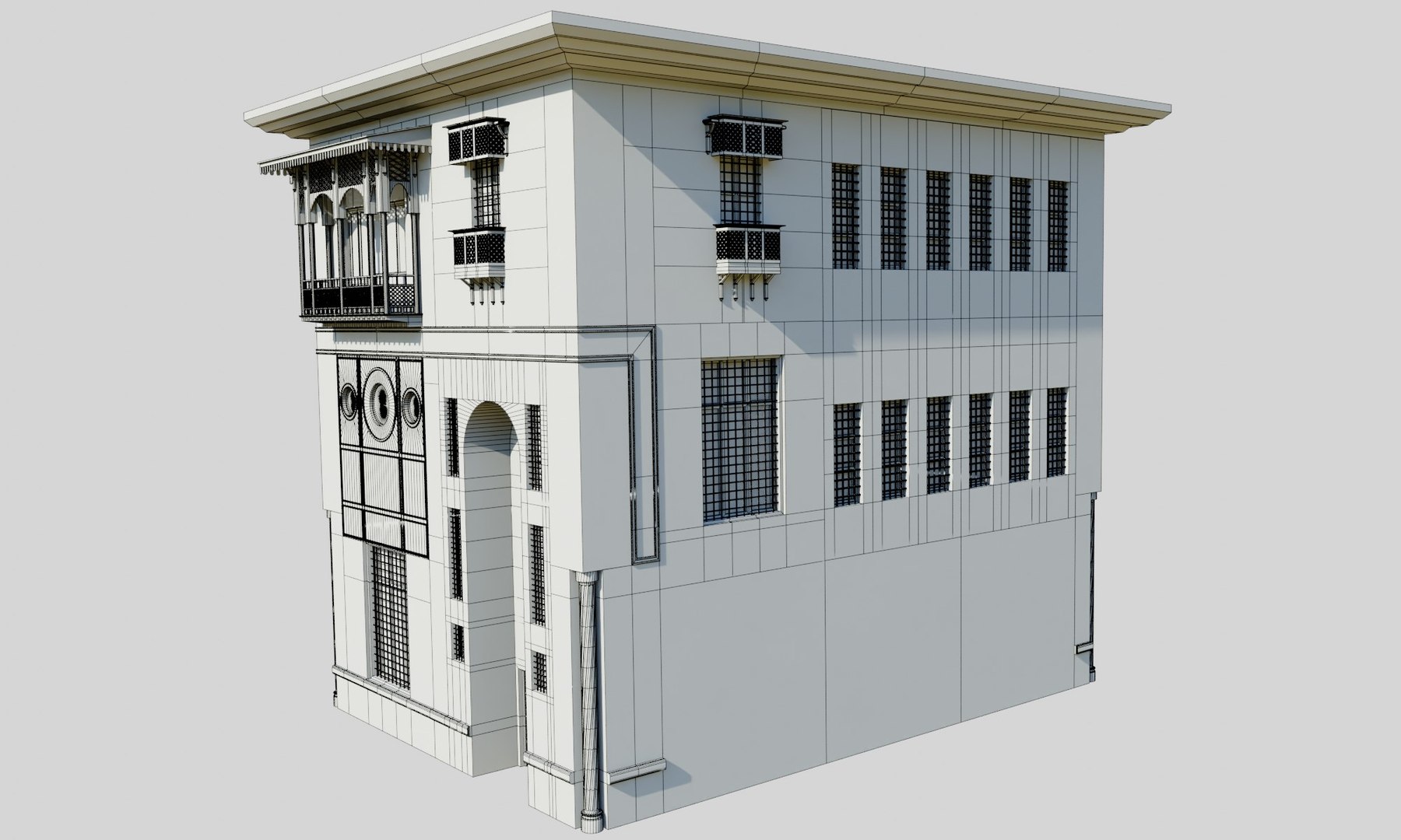 Arab House 01 3D Model - TurboSquid 1998274