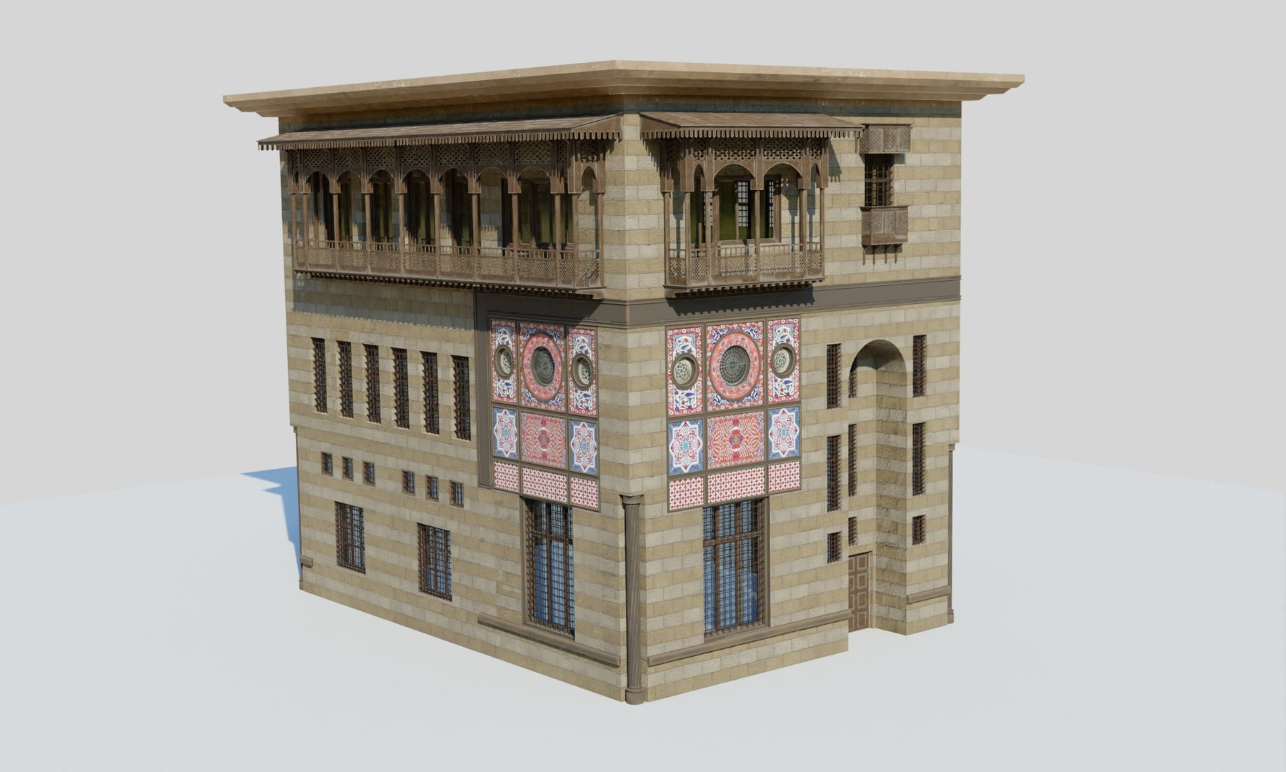 Arab House 01 3D Model - TurboSquid 1998274
