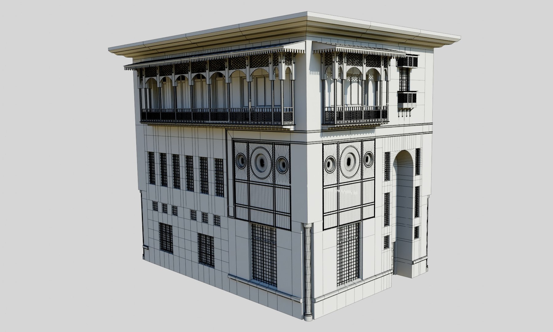 Arab House 01 3D Model - TurboSquid 1998274