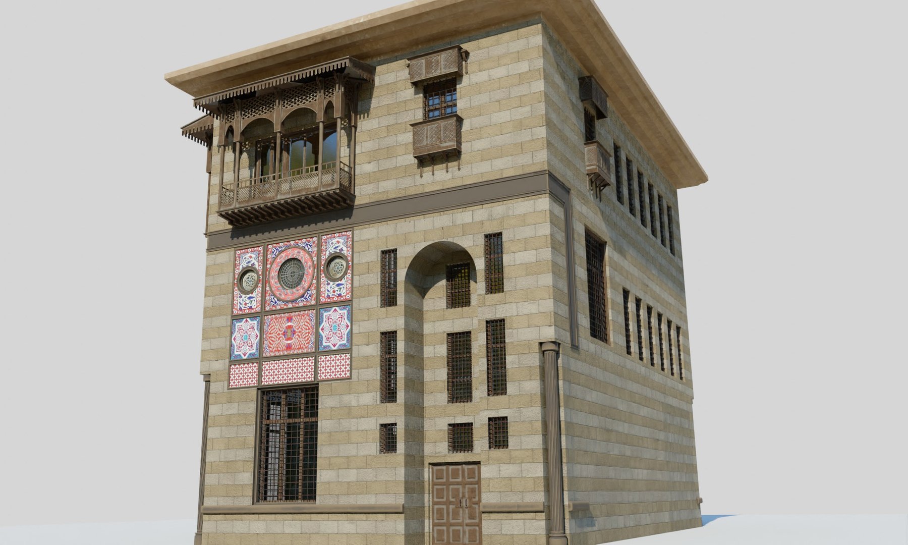 Arab House 01 3D Model - TurboSquid 1998274