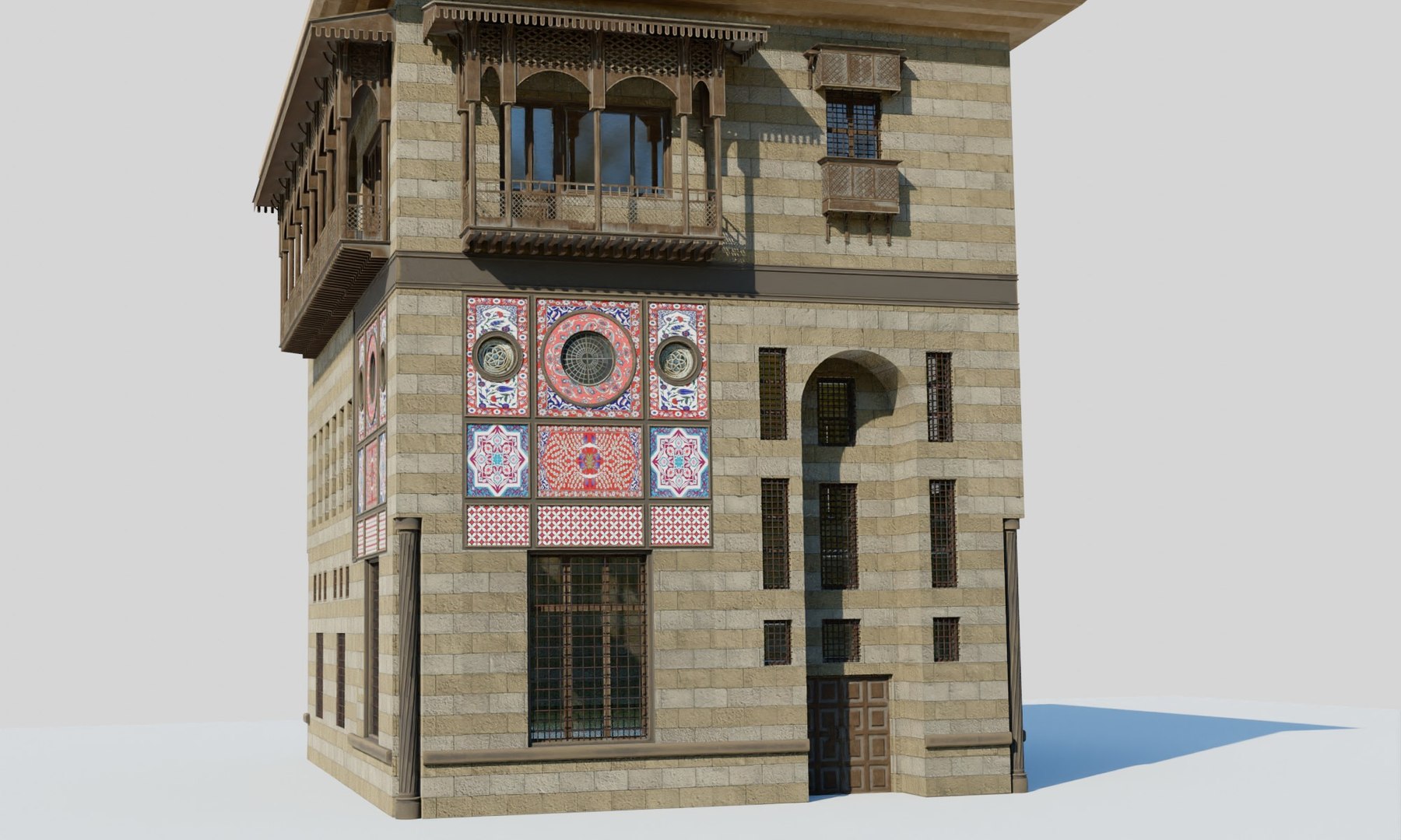 Arab House 01 3D Model - TurboSquid 1998274