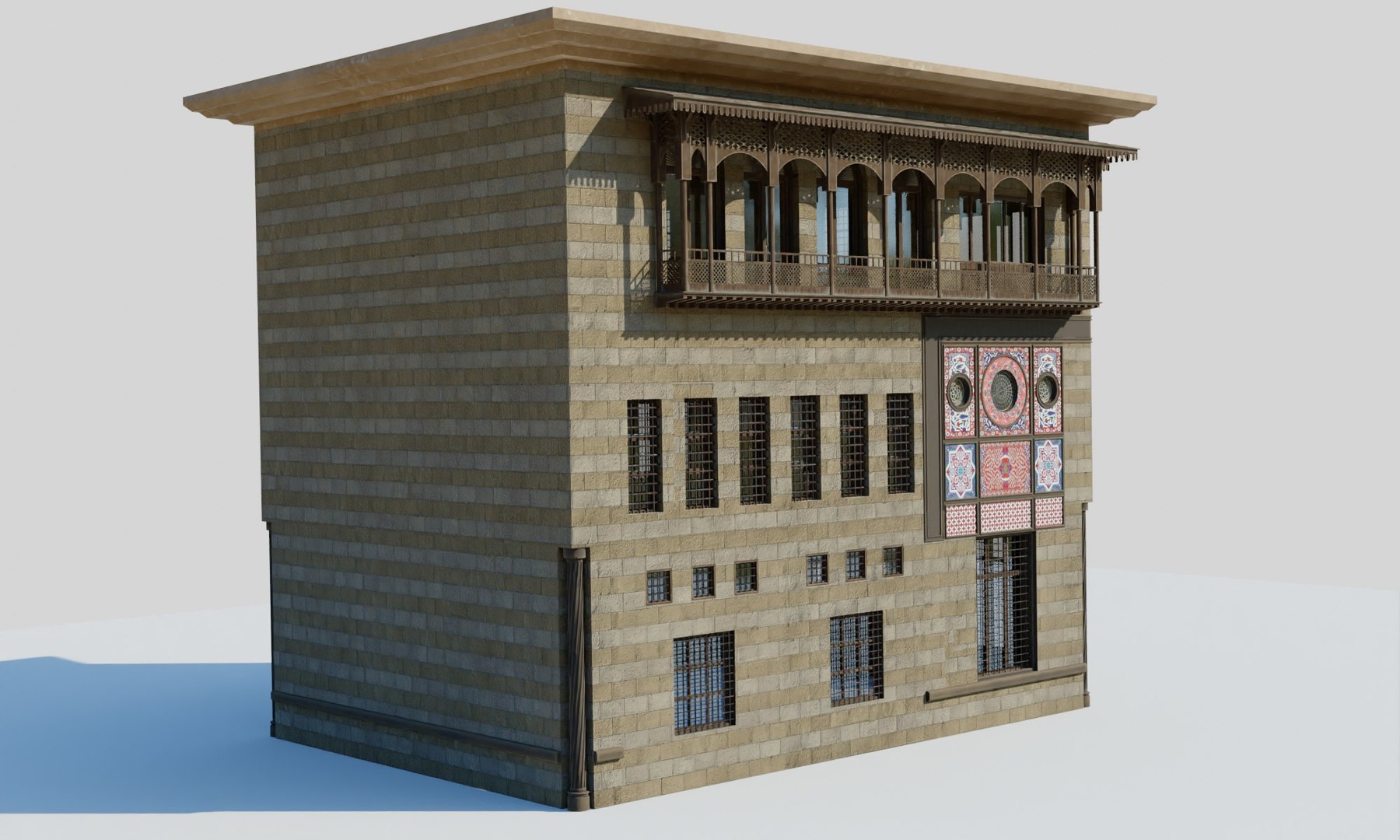 Arab House 01 3D Model - TurboSquid 1998274