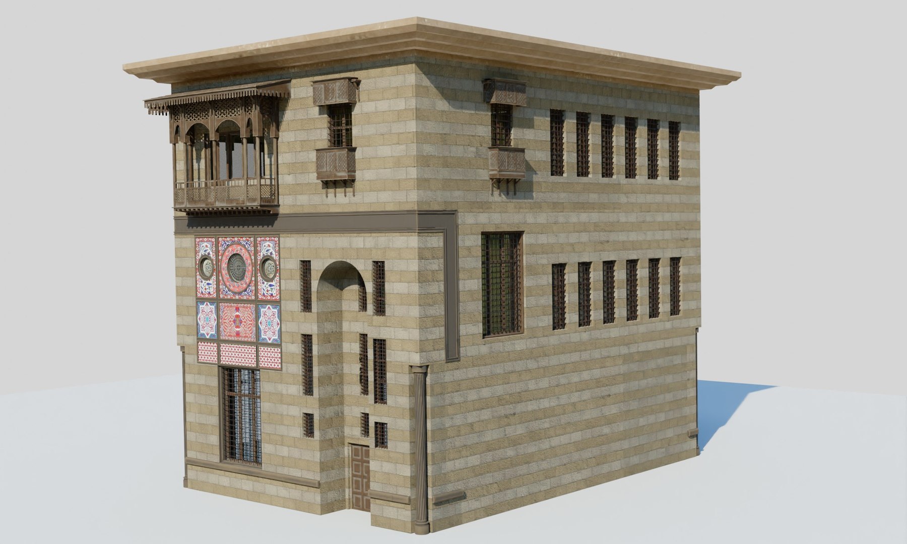 Arab House 01 3D Model - TurboSquid 1998274