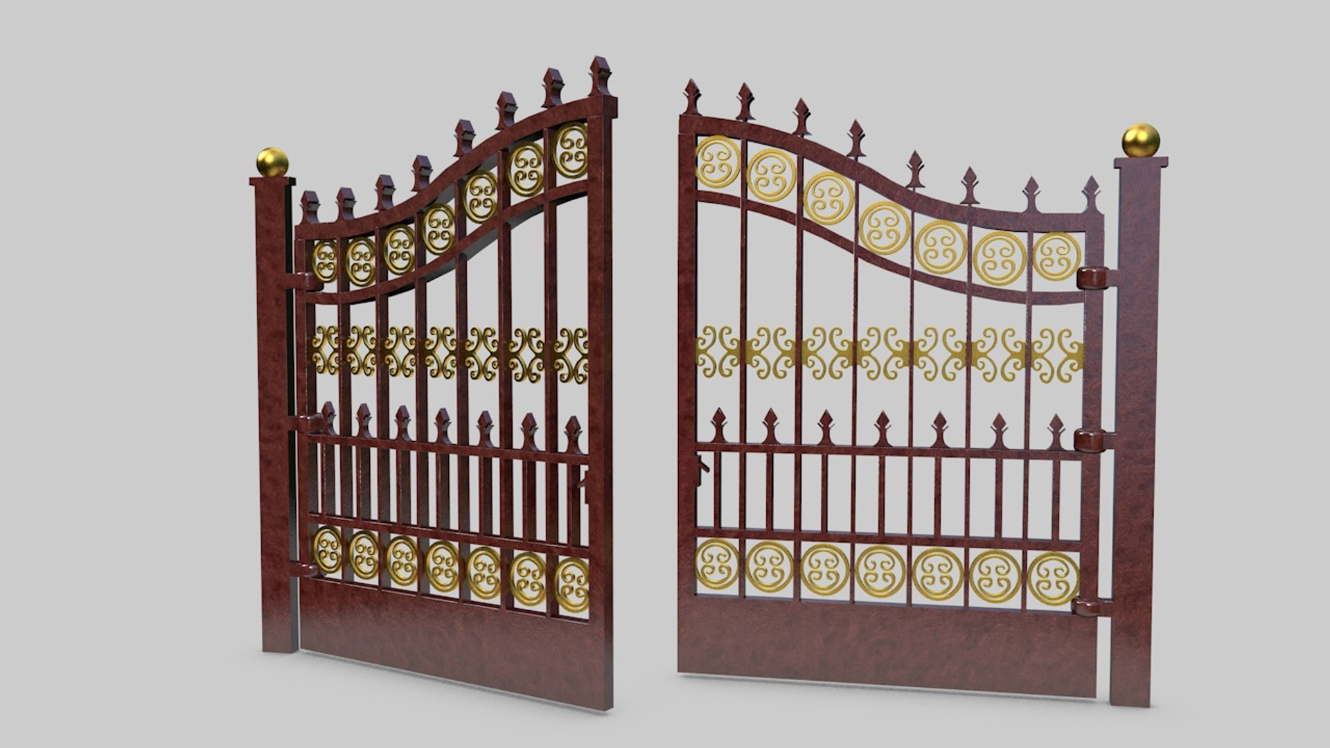 3D Ferforge Gate Model - TurboSquid 1376400