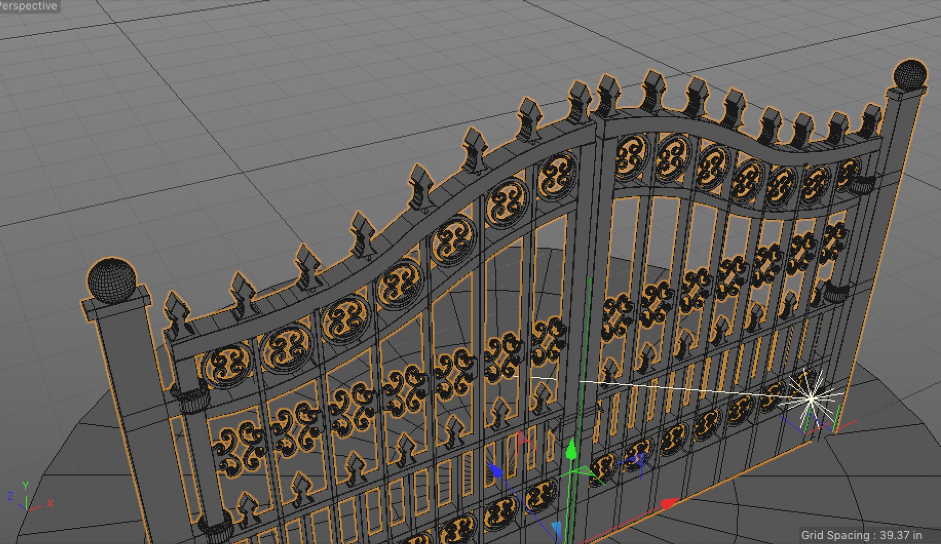 3D Ferforge Gate Model - TurboSquid 1376400