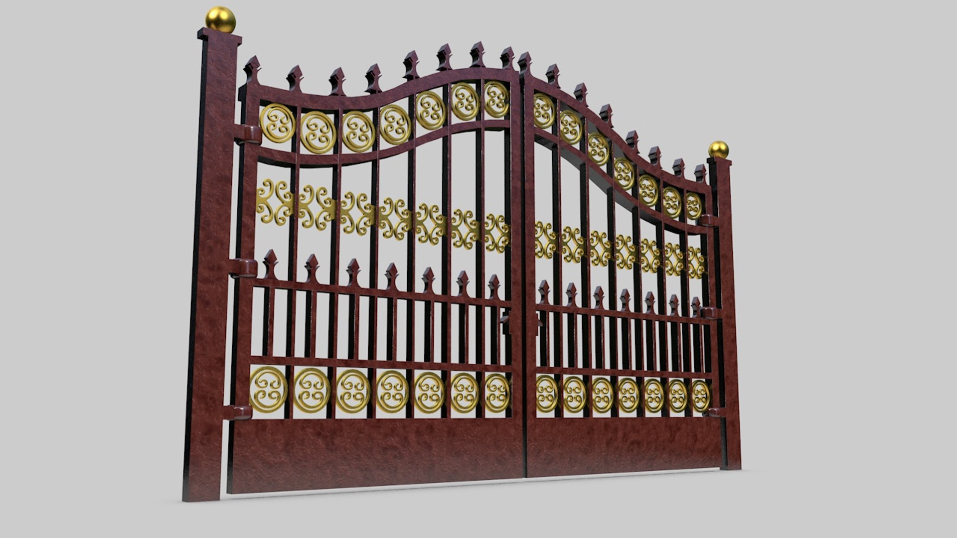 3D Ferforge Gate Model - TurboSquid 1376400
