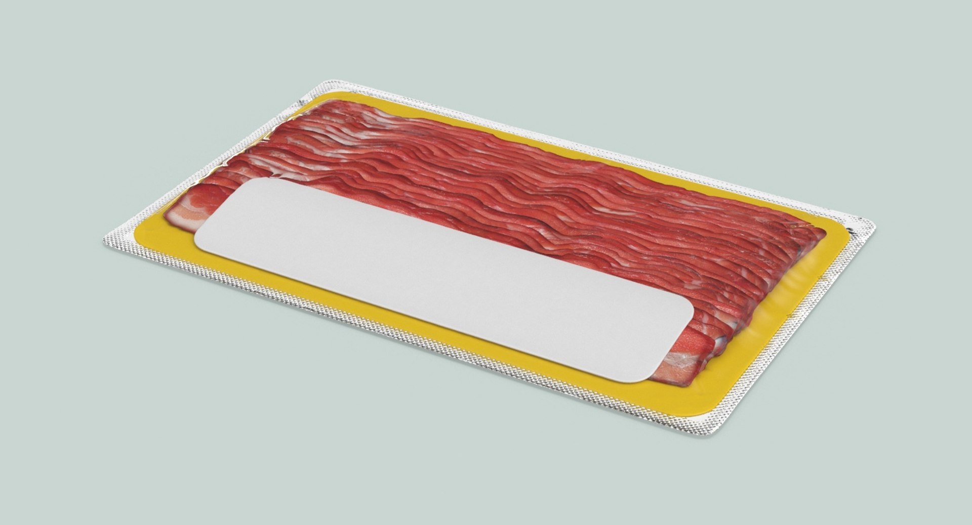 Packaged Bacon 3D - TurboSquid 1312695