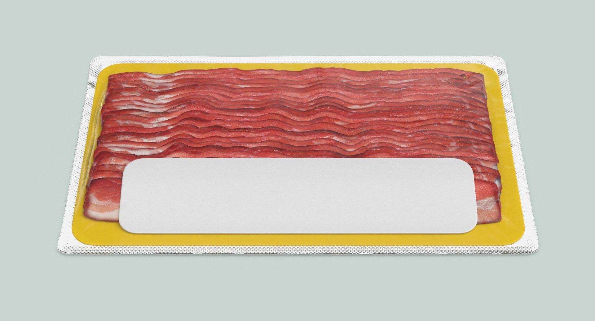 Packaged Bacon 3D - TurboSquid 1312695