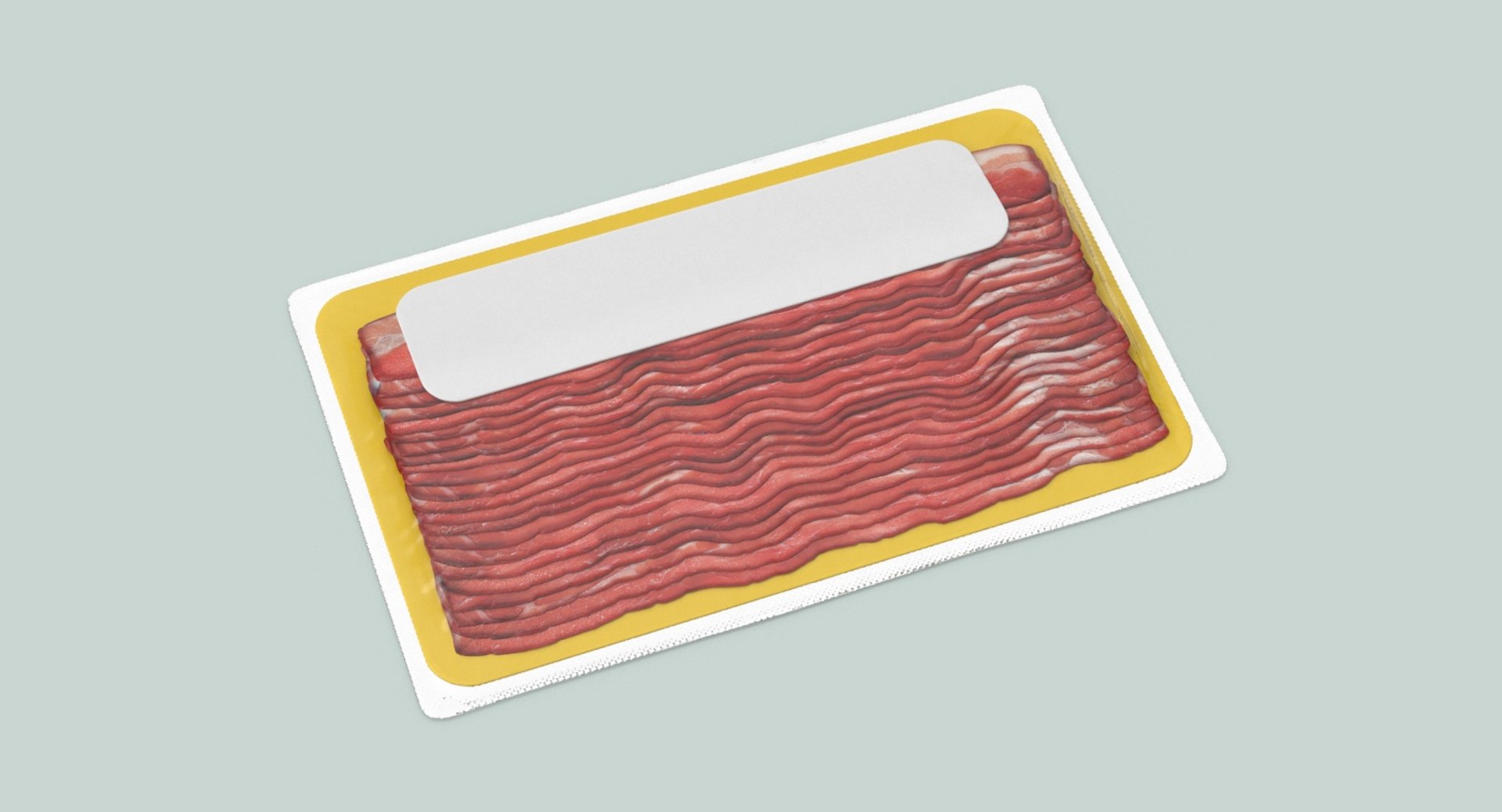 Packaged Bacon 3D - TurboSquid 1312695