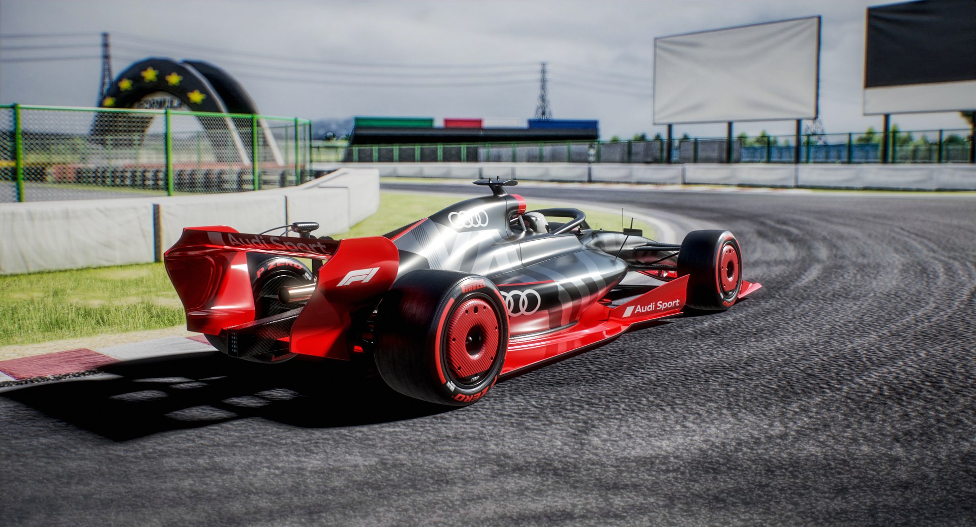 3D Model Formula 1 2026 F1 Audi Livery Concept - TurboSquid 2259664