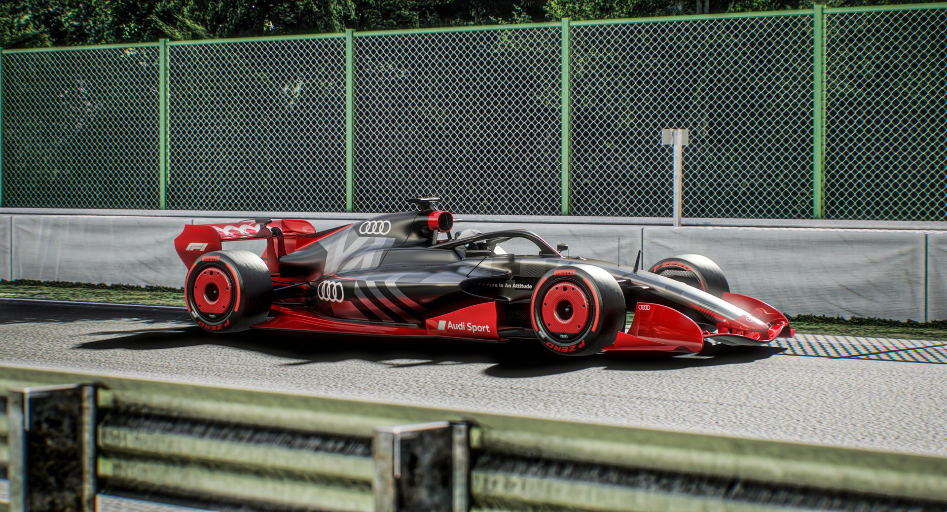 3D Model Formula 1 2026 F1 Audi Livery Concept - TurboSquid 2259664