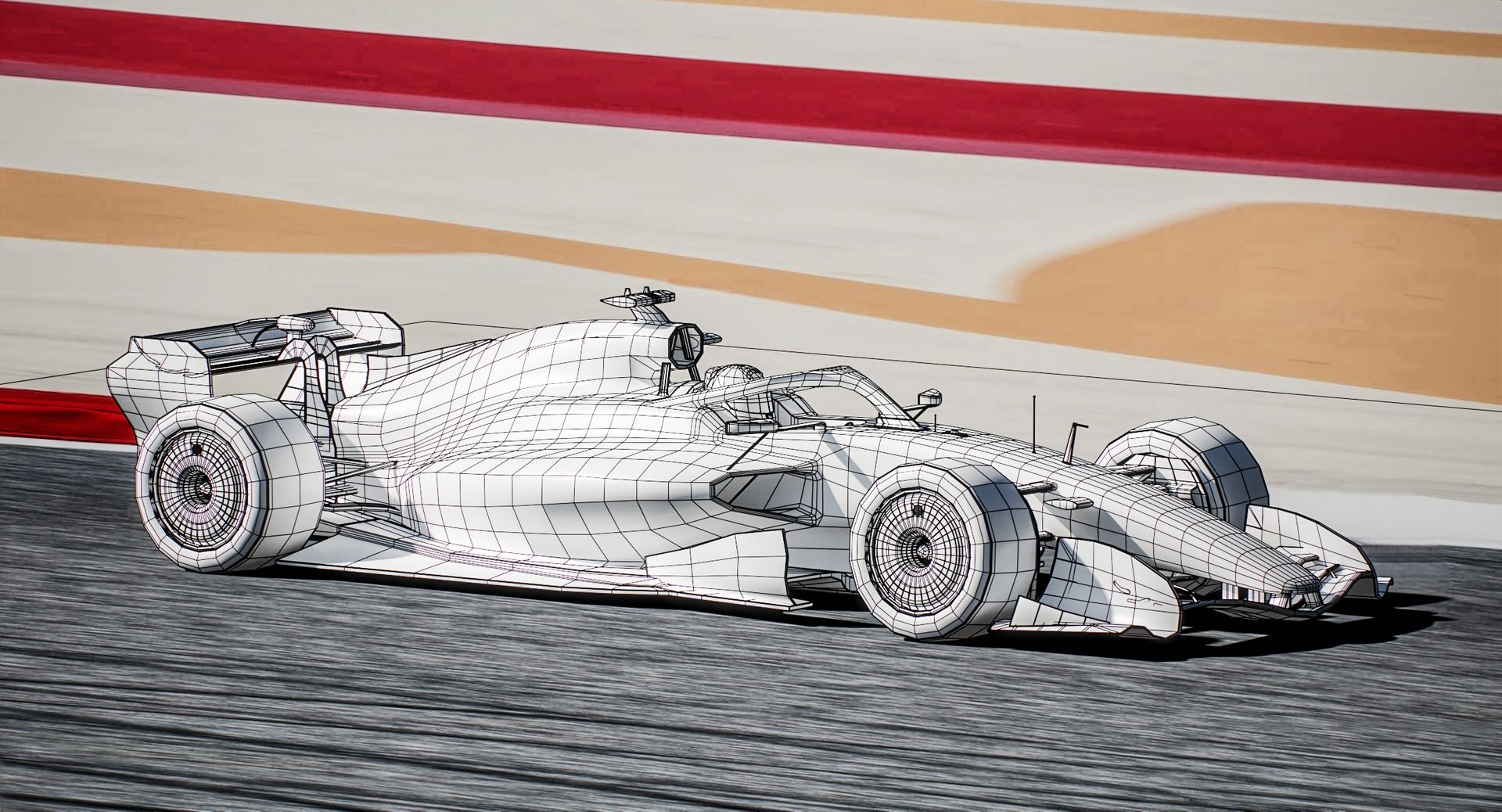 3D Model Formula 1 2026 F1 Audi Livery Concept - TurboSquid 2259664