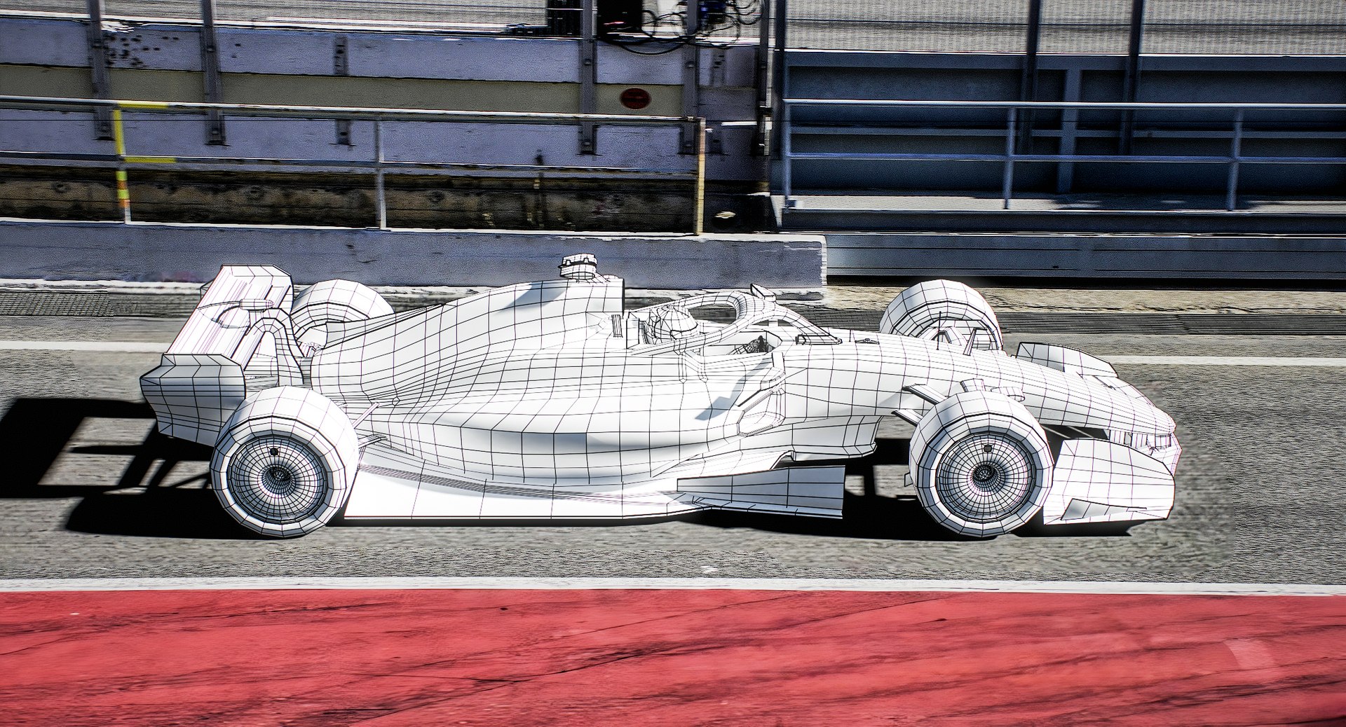 3D Model Formula 1 2026 F1 Audi Livery Concept - TurboSquid 2259664