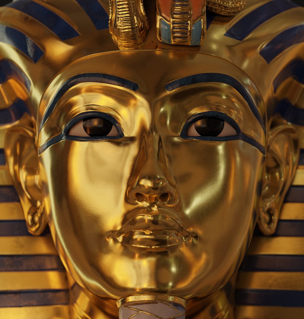 Tutankhamun Low-poly 3D Model 3D - TurboSquid 2096802