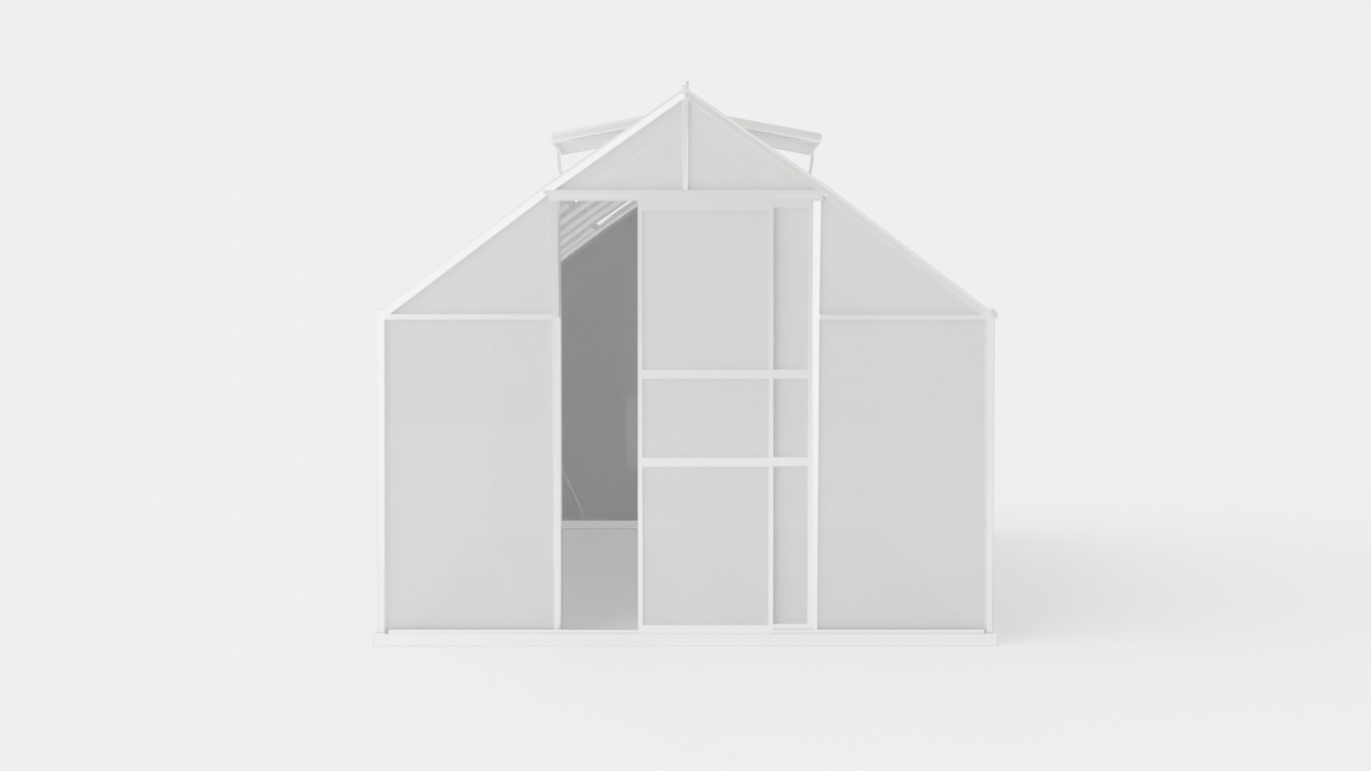 3D Collection Of Greenhouse Merkur 11500 Glass - 3 Models - TurboSquid ...