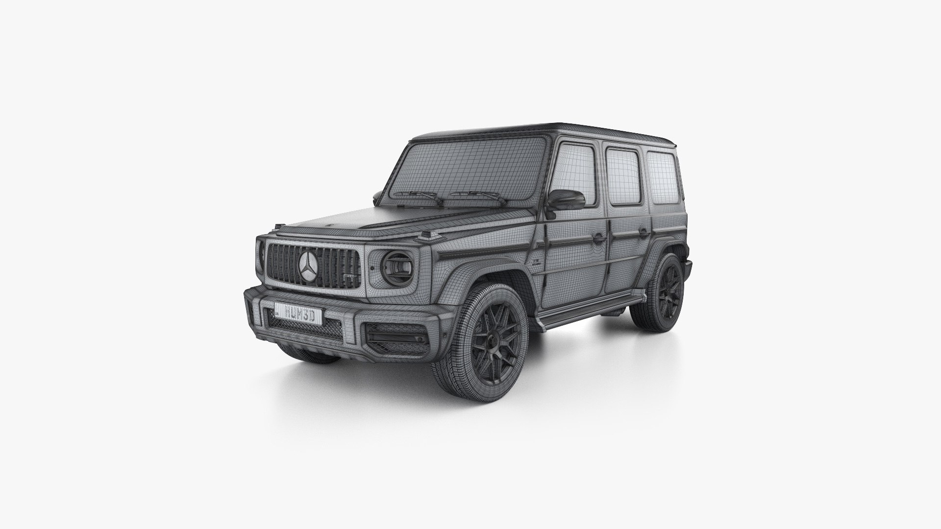 3D Mercedes-Benz G-class AMG Edition 55 2019 Model - TurboSquid 2045099