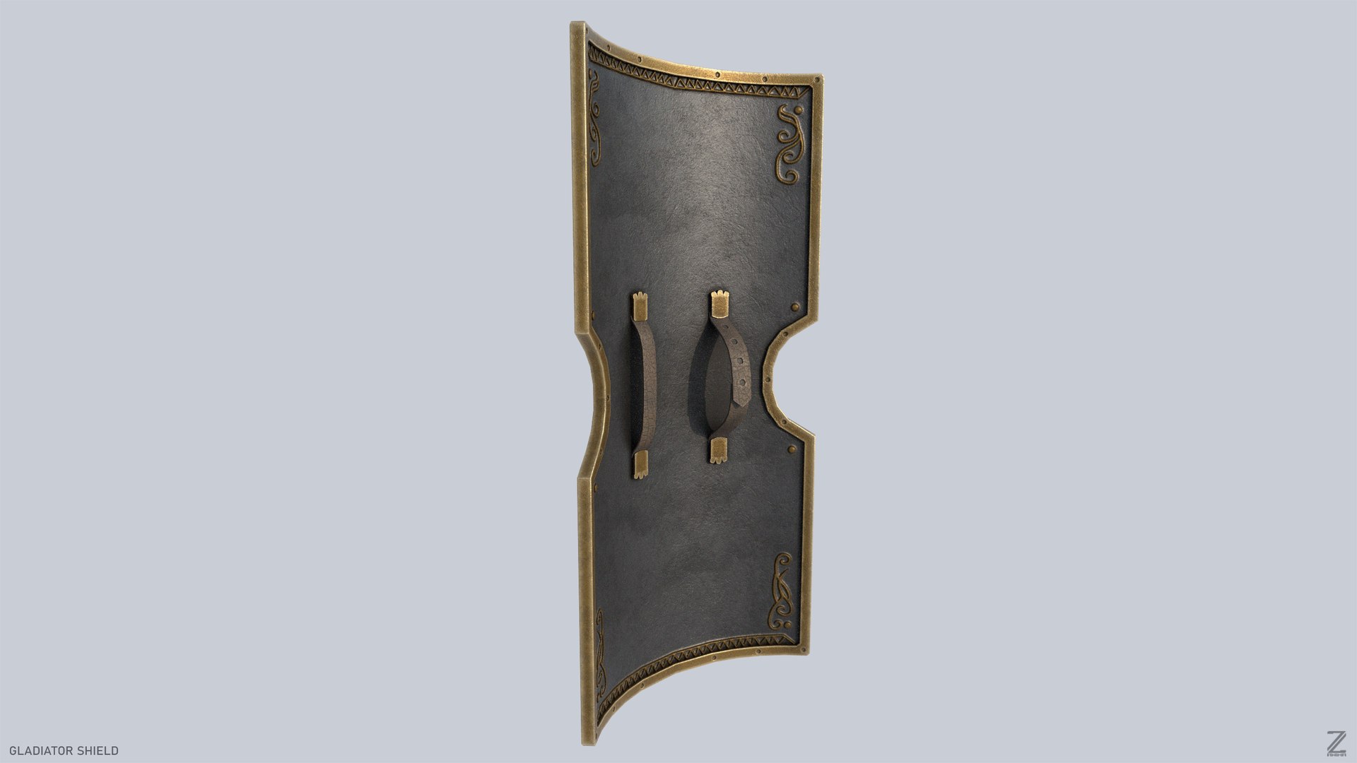 Gladiator Shield Collection 3D Model - TurboSquid 2238664
