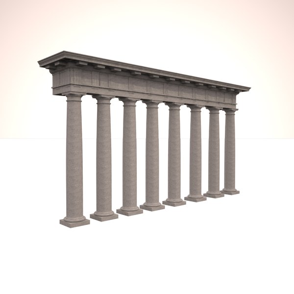 Free SketchUp Architecture-Column Models | TurboSquid
