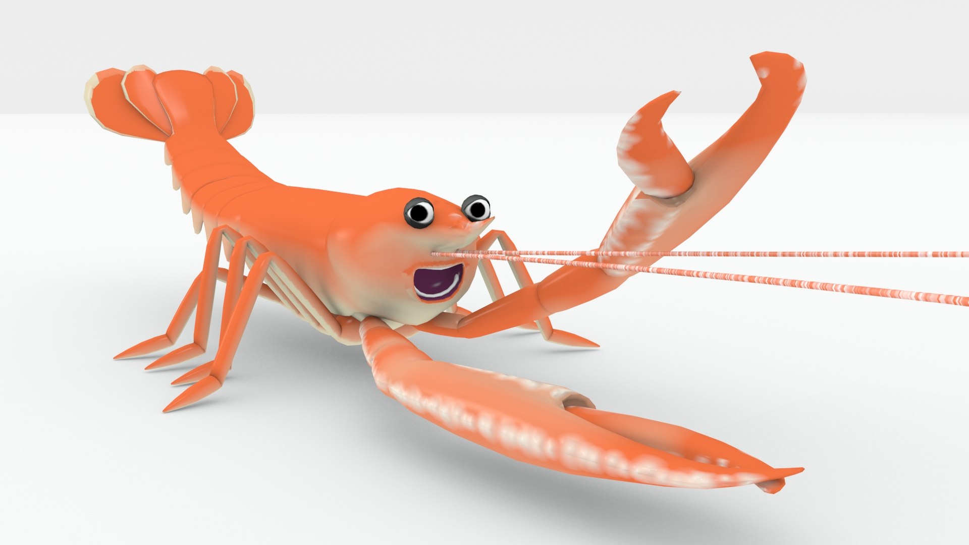 Langoustine 3D Model - TurboSquid 2095957