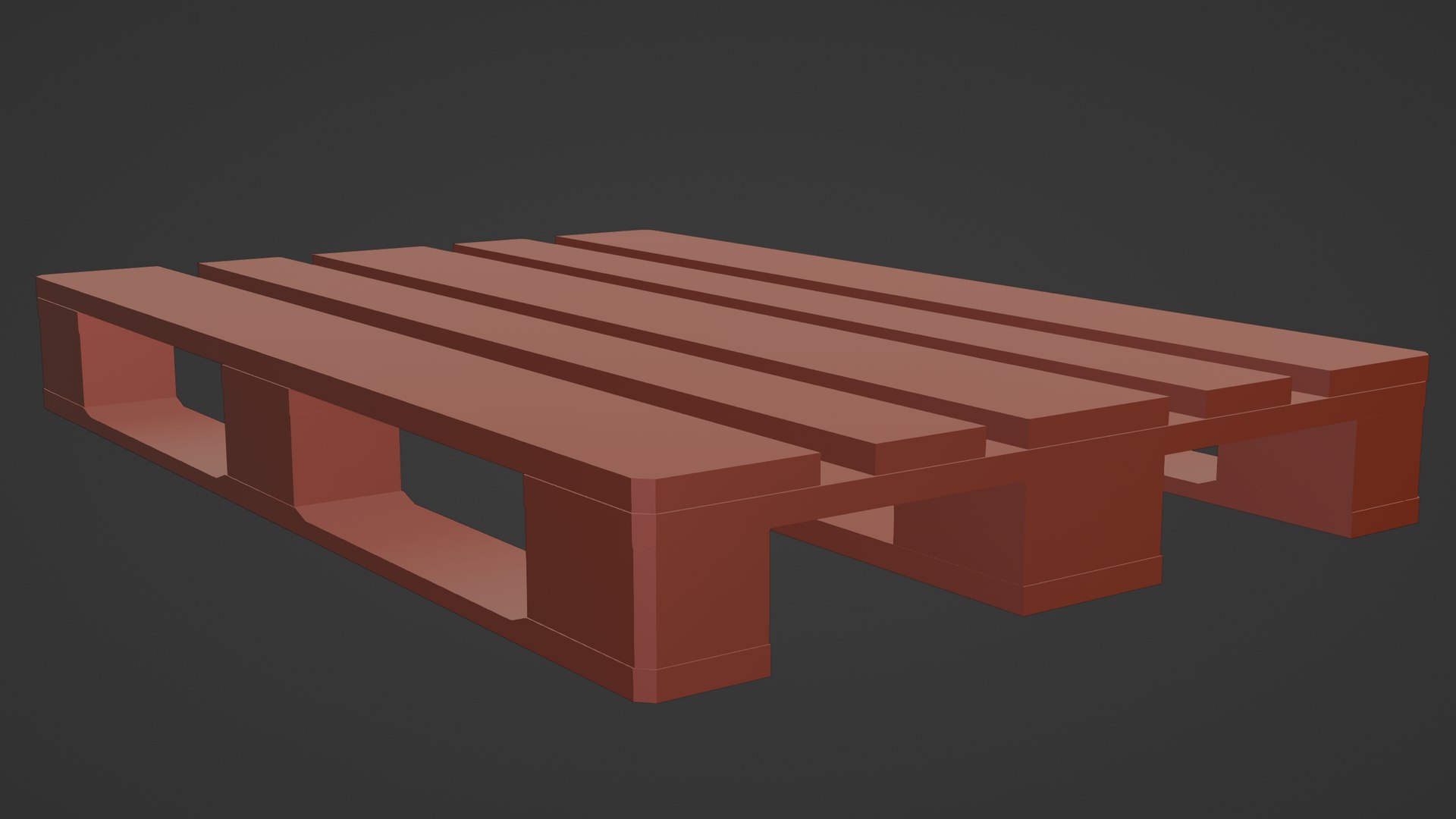 3D LPR branded EUR-size pallet - TurboSquid 2140202