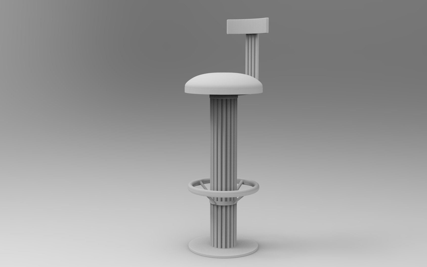 3D Model Pops Bar Chair - TurboSquid 2014213
