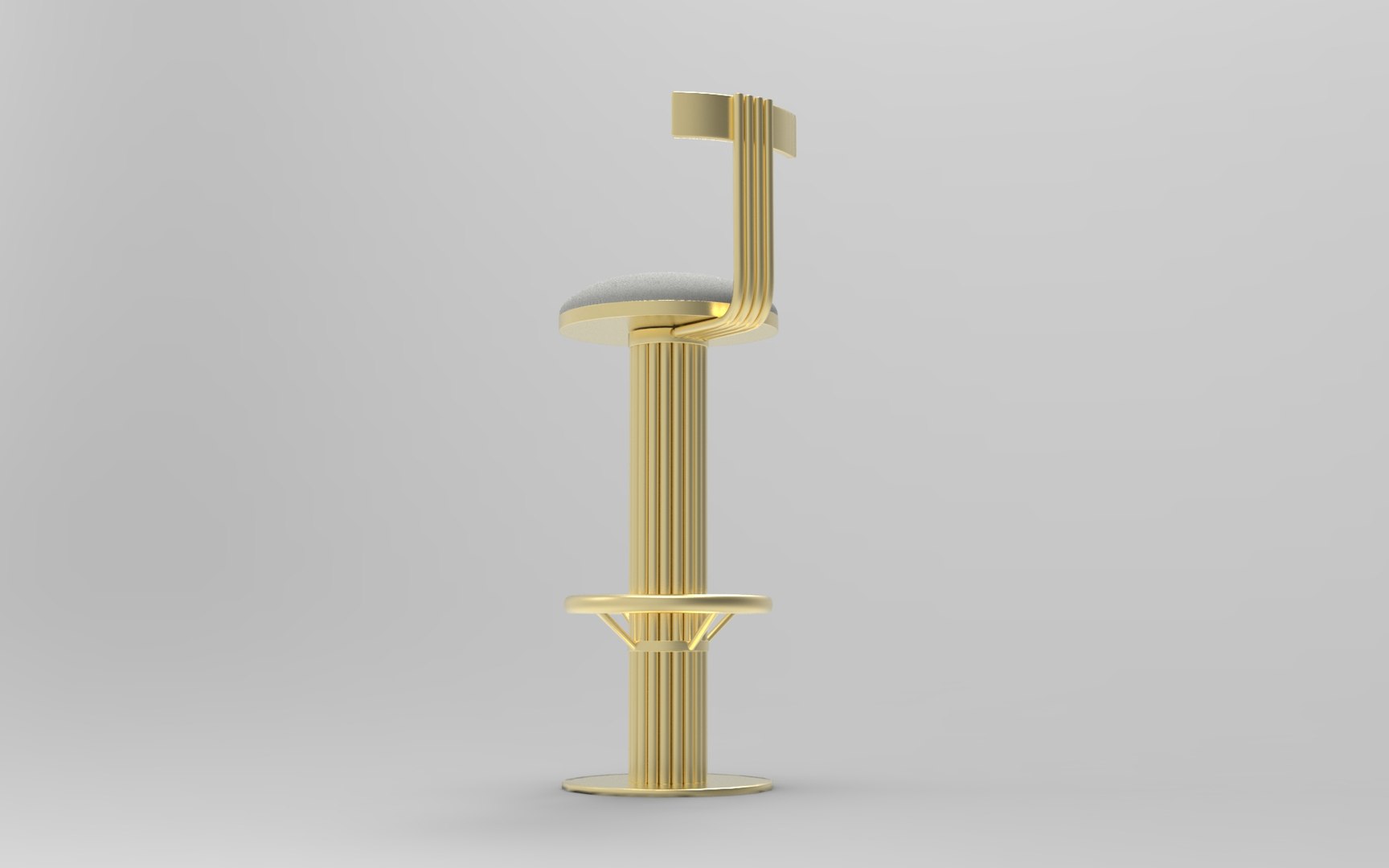 3D Model Pops Bar Chair - TurboSquid 2014213