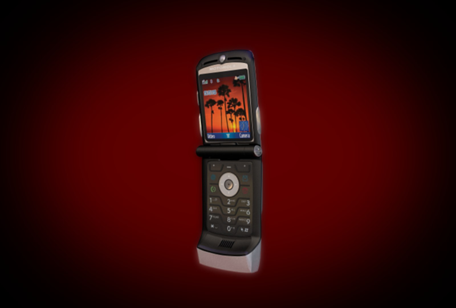 Motorola Razor Phone 3d Obj