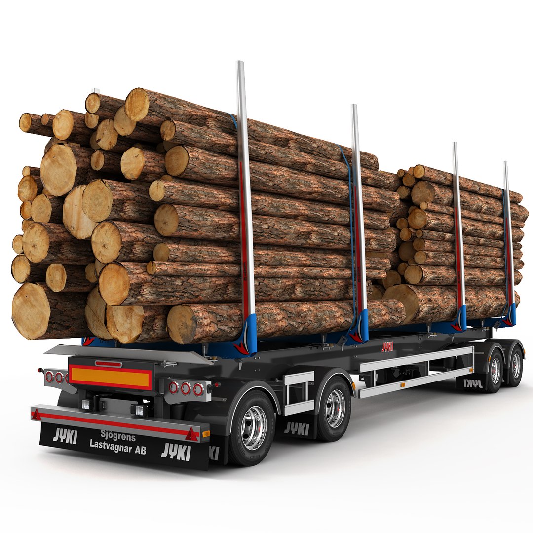 Max Fh Timber Trailer Truck