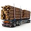 Max Fh Timber Trailer Truck