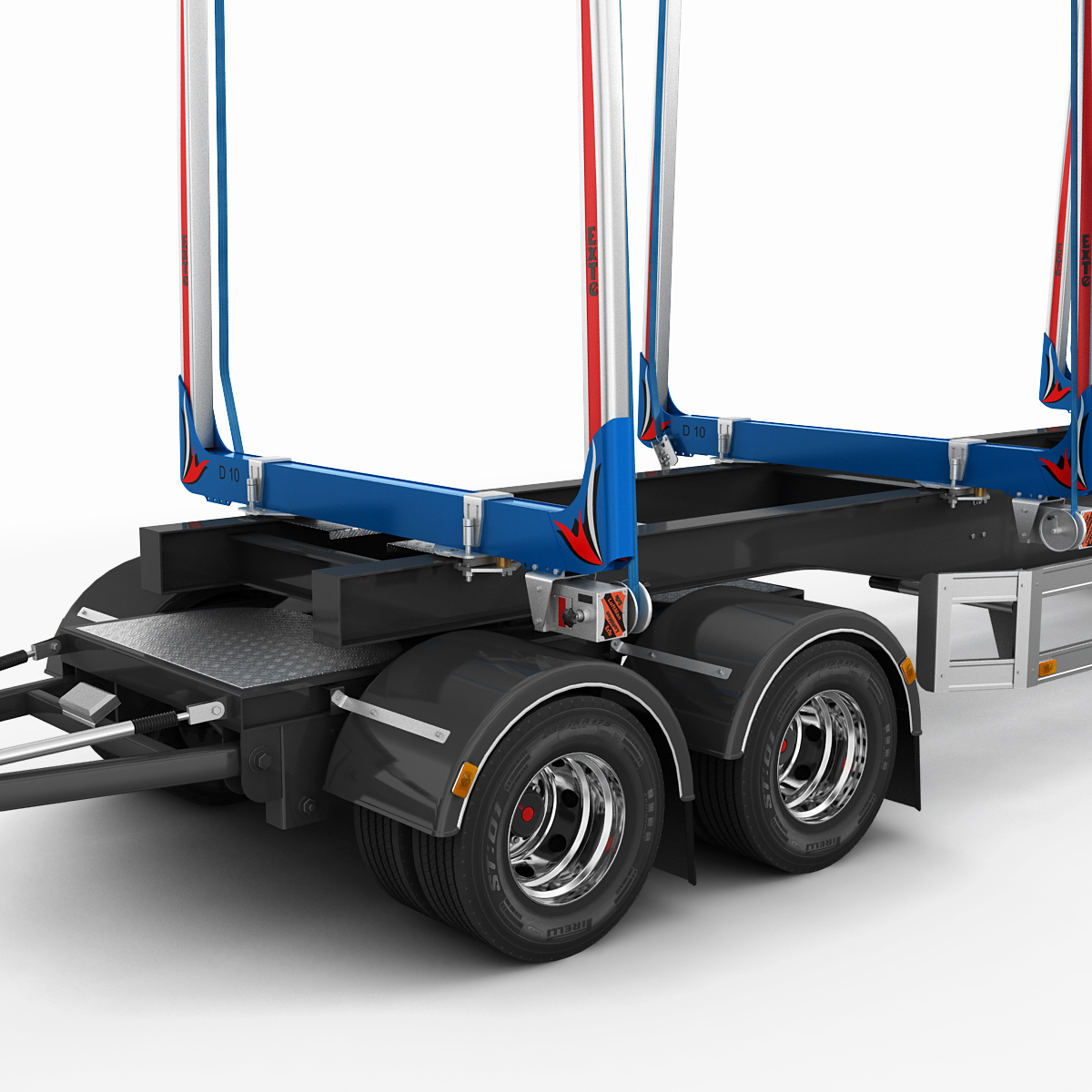 max fh timber trailer truck