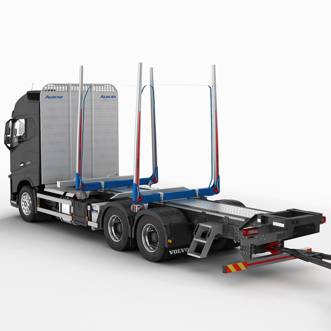 Max Fh Timber Trailer Truck