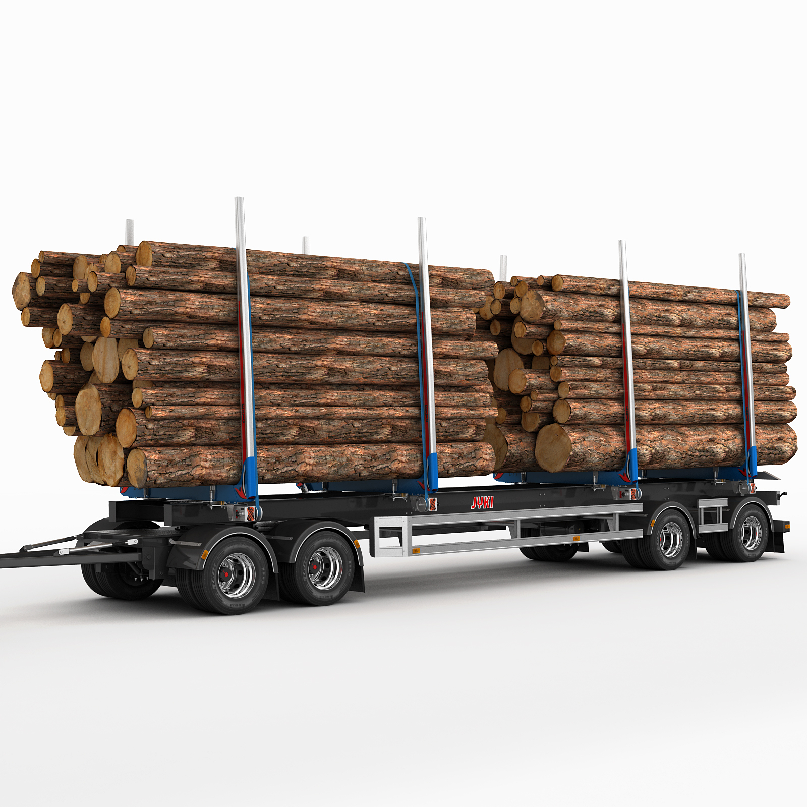 max fh timber trailer truck