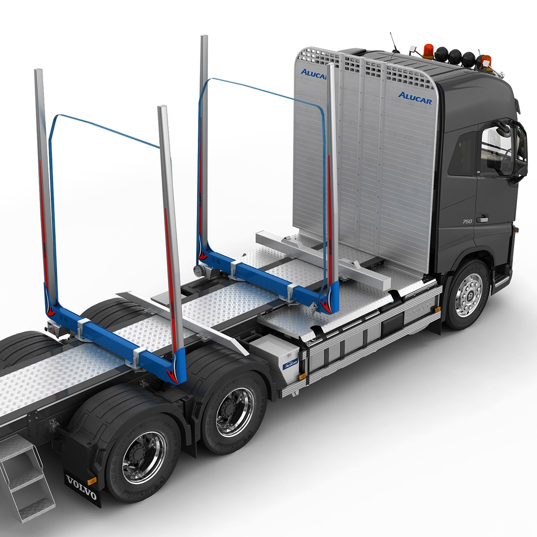 Max Fh Timber Trailer Truck