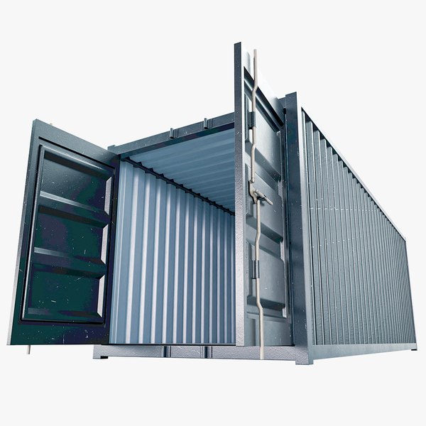 modelo 3d Contenedor de envío - TurboSquid 2065148
