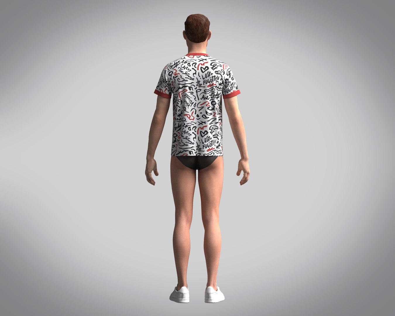 3D T-Shirt AOP model - TurboSquid 1956553