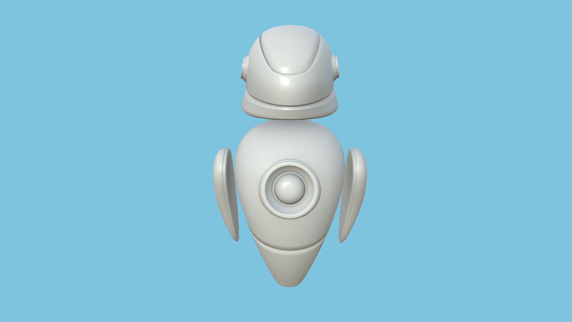 Flying Robot 09 Firebot - Character SciFi Design 3D model - TurboSquid ...