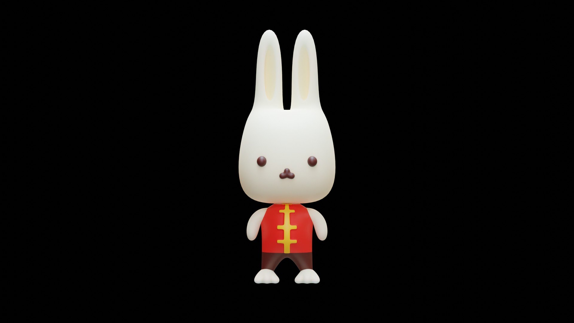3D 01 - Rabbit Model - TurboSquid 2012692