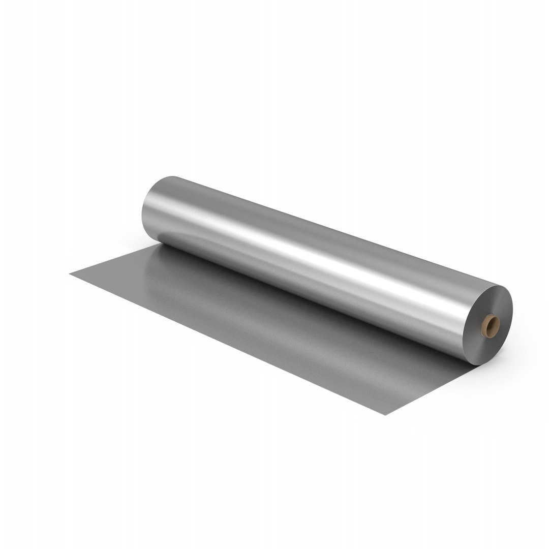 Aluminium Foil 3D Model - TurboSquid 2313983