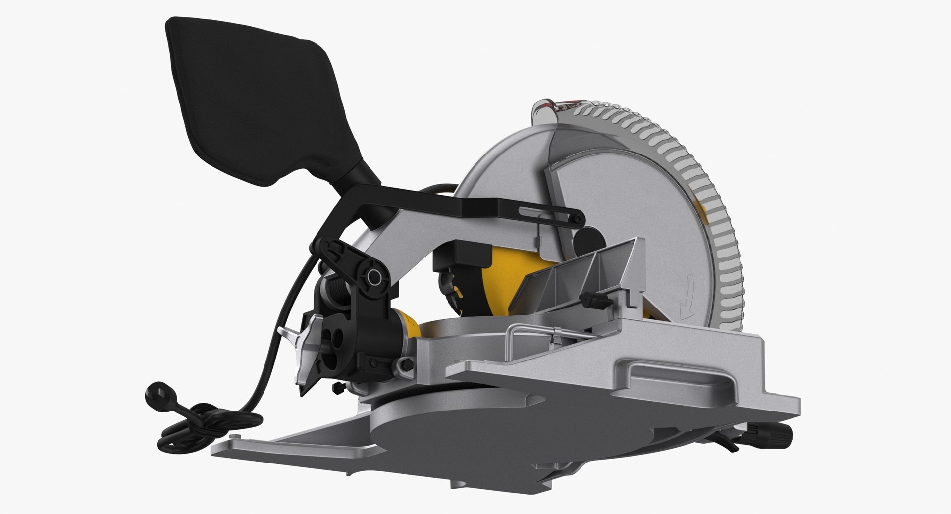 3D Mitter Saw Clean and Dirty - TurboSquid 2098472